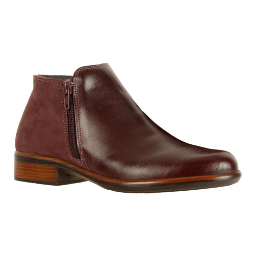 Naot Women's Helm Bootie - Red | Discount Naot Ladies Boots & More ...