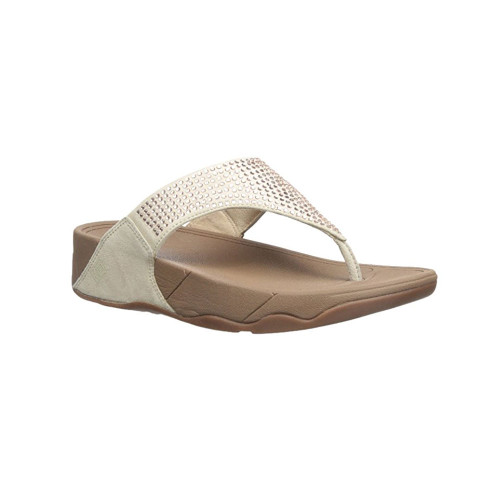 Fitflop Women's Rokkit Thong - Beige | Discount Fitflop Ladies Sandals ...