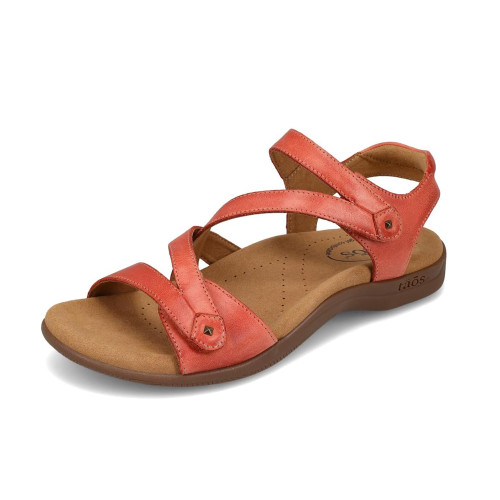 Taos Women's Big Time Sandal - Red | Discount Taos Ladies Sandals ...