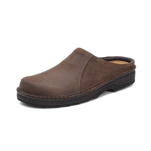 Naot Men's Bjorn Mule - Brown | Discount Naot Men's Shoes & More ...