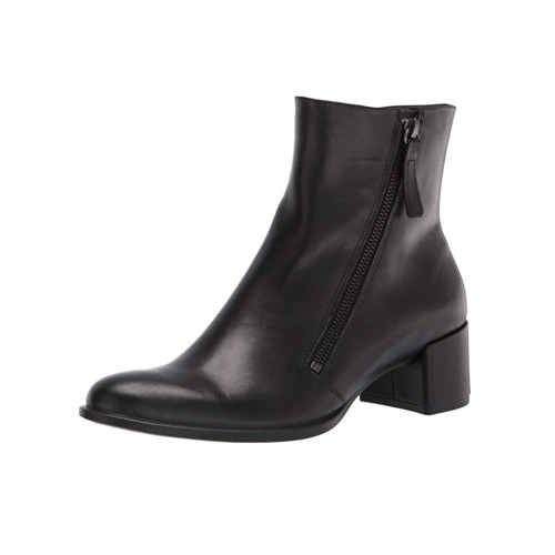 ECCO Women's Shape 35 Block Ankle Boot - Black | Discount ECCO Ladies ...