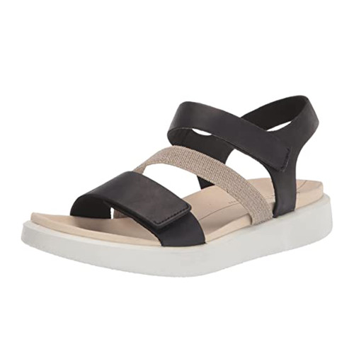 ECCO Women's Flowt Sandal - Black | Discount ECCO Ladies Sandals & More ...