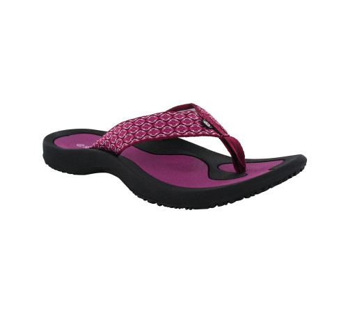 New Rafters Women's Breeze Flip Flops - Red | Discount Rafters Ladies ...