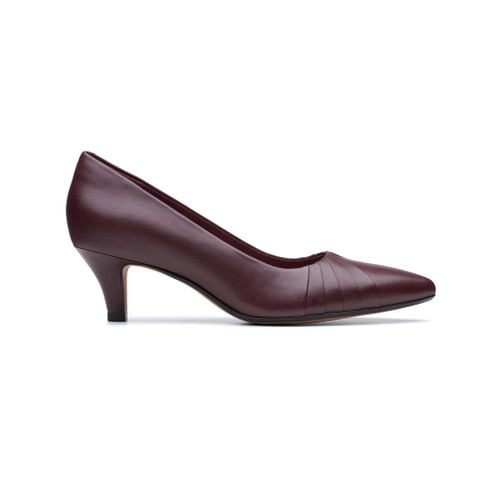 Clarks Women's Linvale Crown Pump - Red | Discount Clarks Ladies Shoes ...