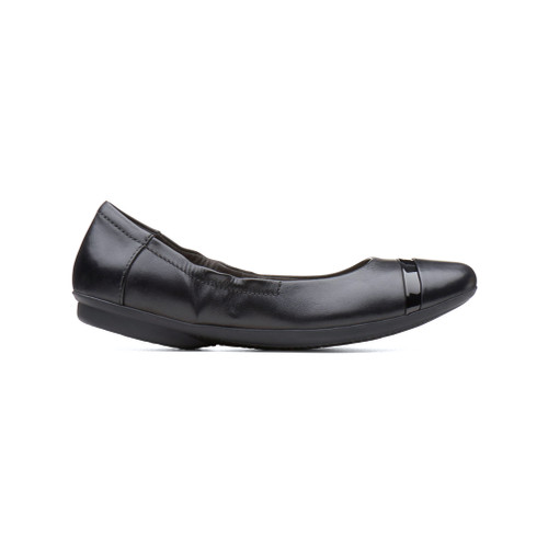 Clarks Women s Gracelin Jenny Ballet Flat Black Discount Clarks Ladies Shoes More Shoolu Shoolu