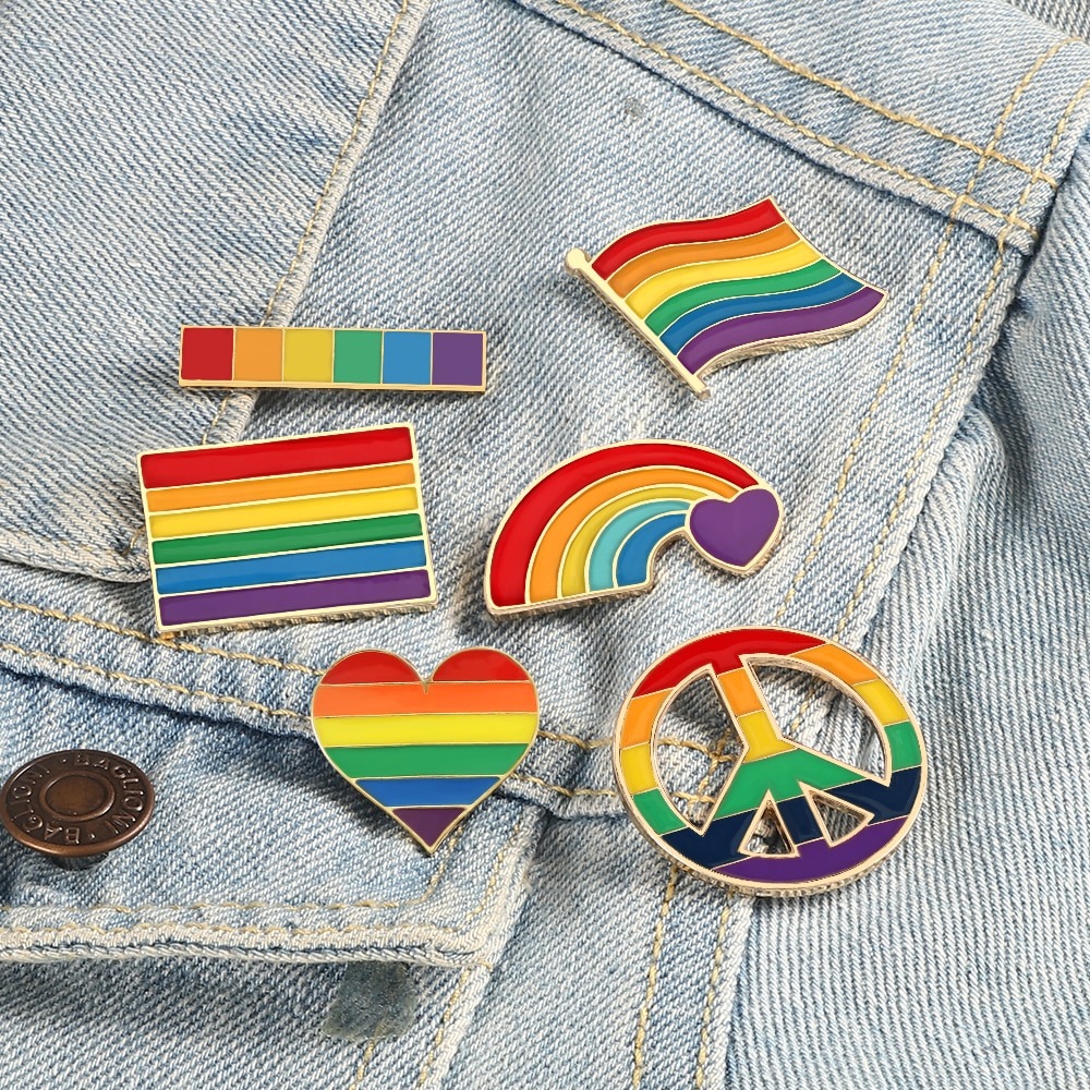 Pride Rainbow Pins - Cosmique Studio