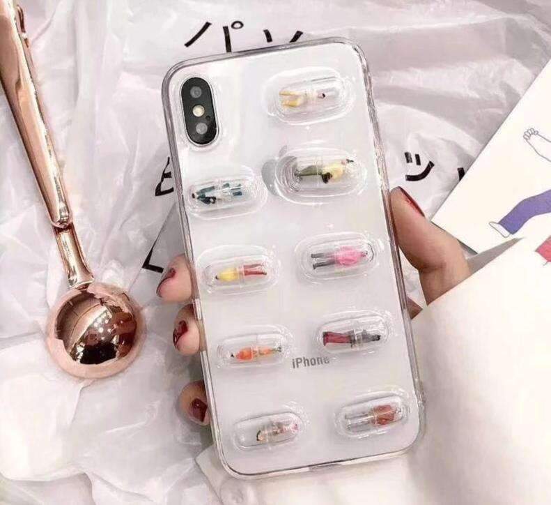 3D Pills Phone Case - Cosmique Studio Aesthetic Clothing
