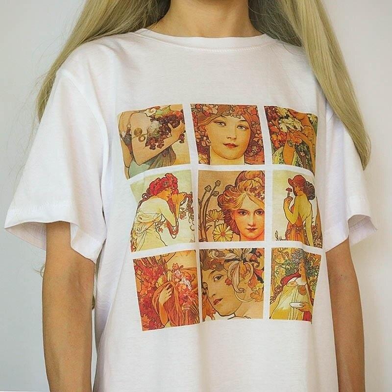 ALPHONSE MUCHA ART TEE - Cosmique Studio