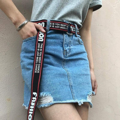 Fashion Long Belt - Cosmique Studio Aesthetic Clothing