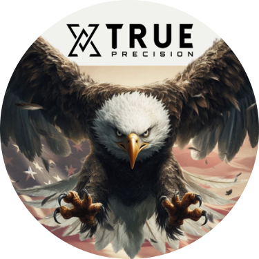 True Precision Eagle Sticker