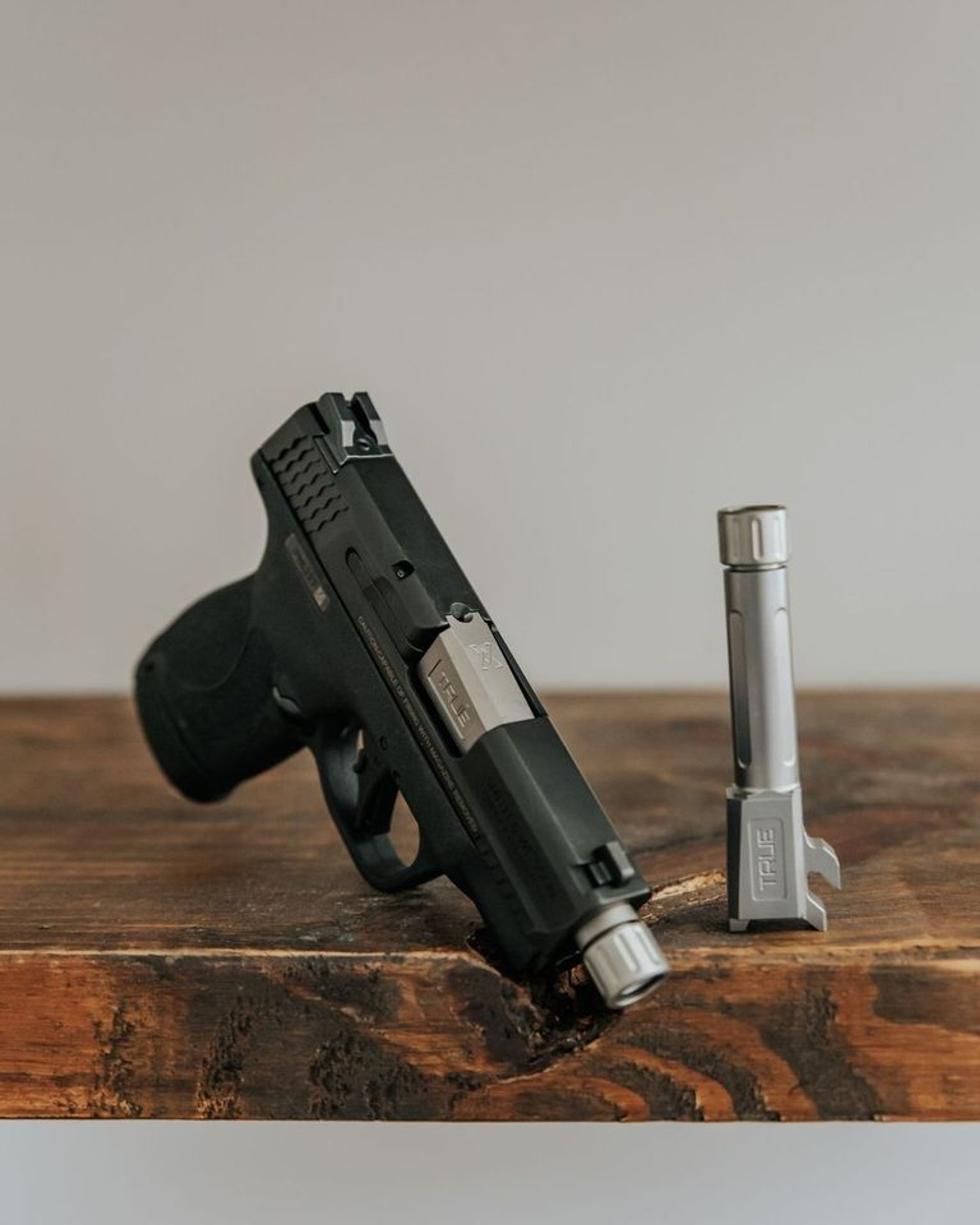 TRUE Precision 3.1" M&P Shield Threaded 9mm Drop-In Barrel