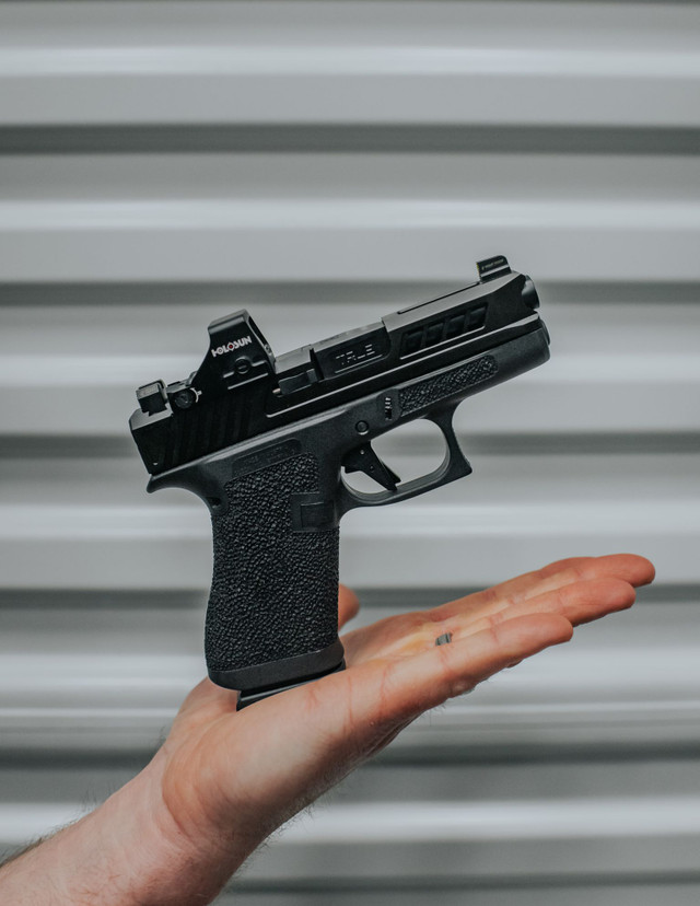 All Black True Precision Glock G43X with Glock G48 upper and True ...