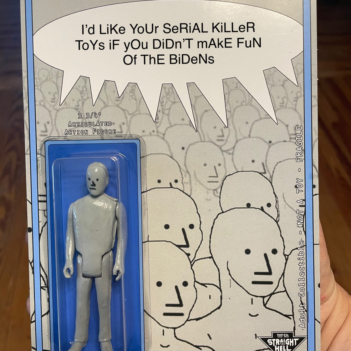DIY NPC MEME - Straight To Hell Toyco