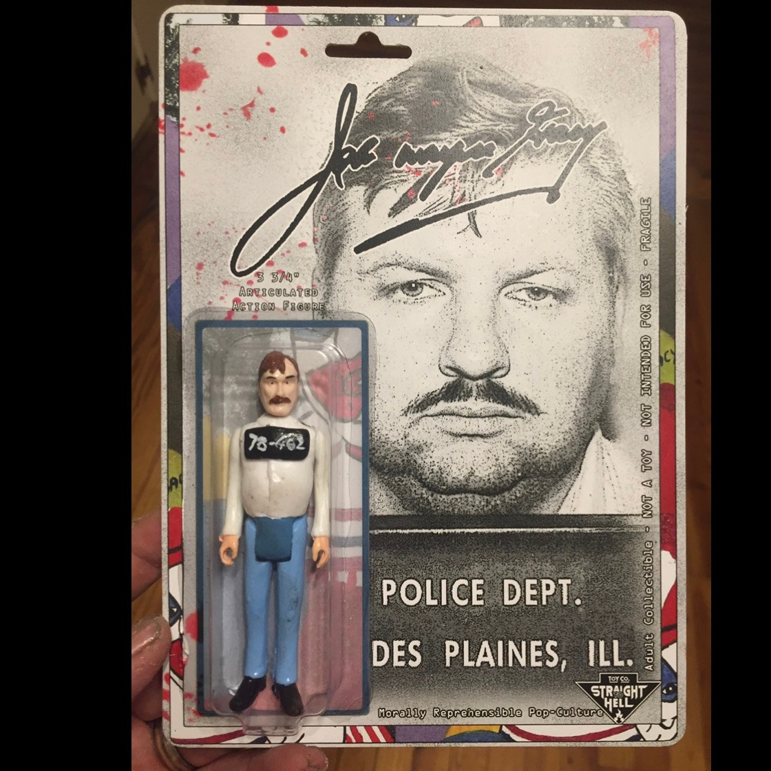 Jeffrey Dahmer - Mugshot - Straight To Hell Toyco