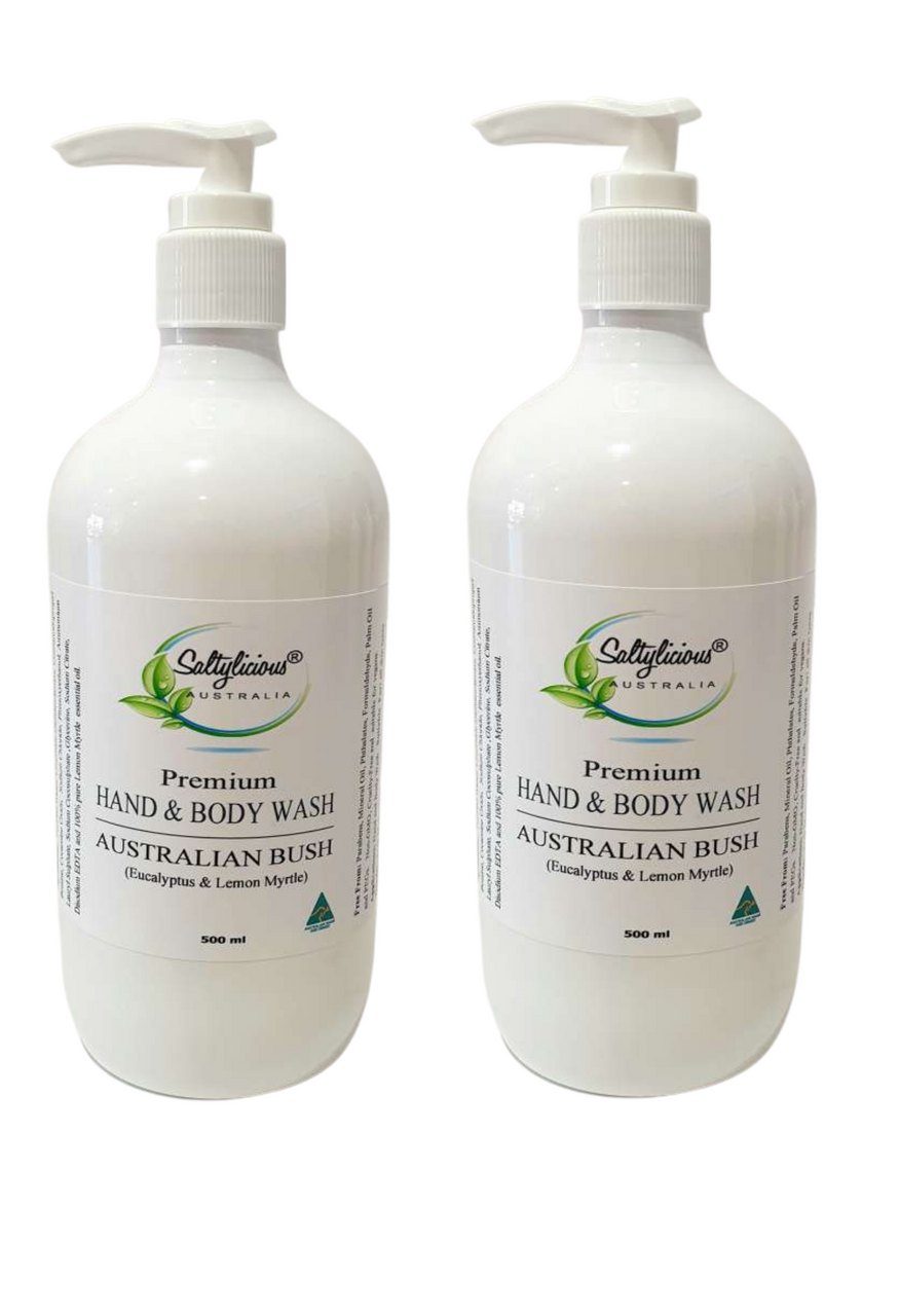 Australian Bush Premium Hand & Body Wash - Saltylicious® Bath Body and ...