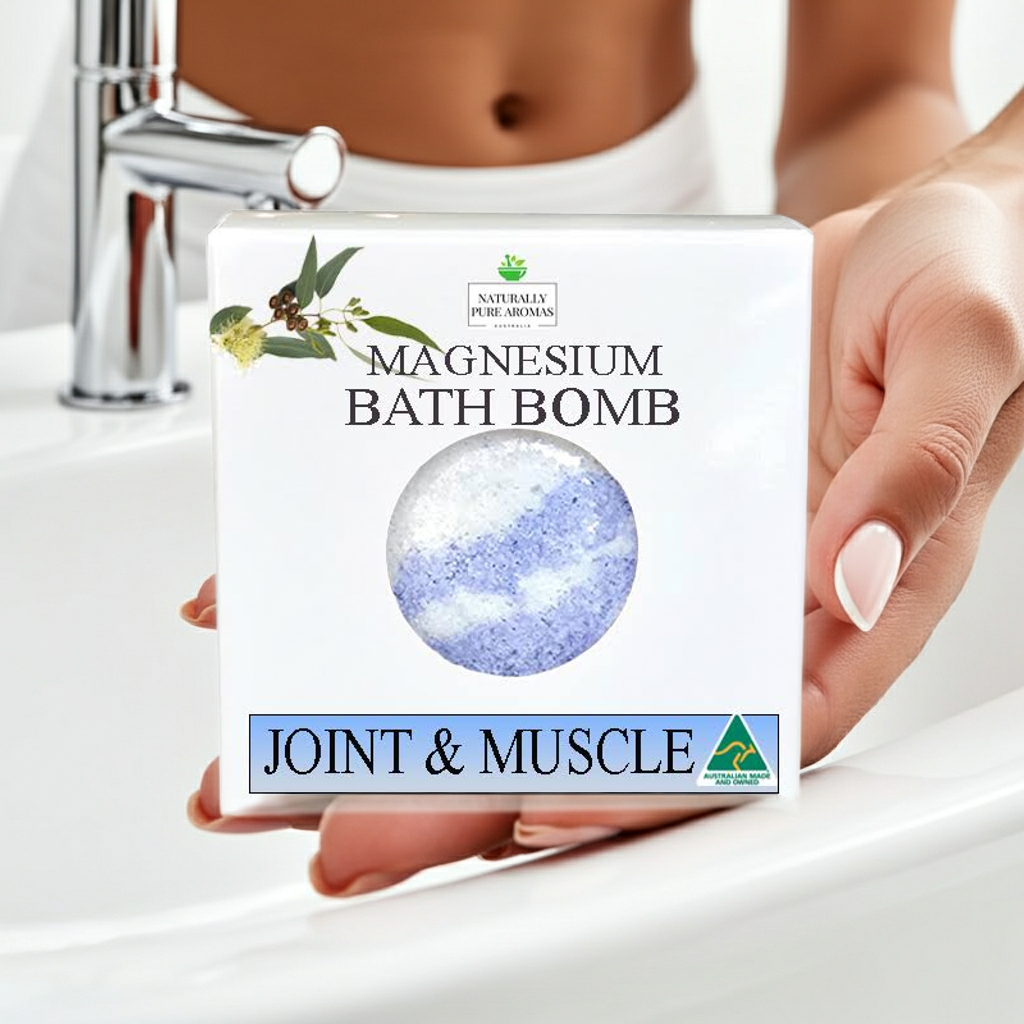 Joint & Muscle Magnesium Bath Bomb - Saltylicious® Bath Body and Beauty ...
