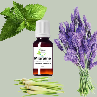 Migraine Essential Oil Blend - Saltylicious® Bath Body and Beauty ...