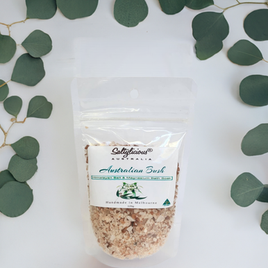 Australian Bush Bath Soak Sachet 5 Pack - Saltylicious® Bath Body and ...