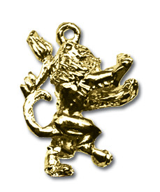Gold Pendant - Anglo-Saxon & Norman Lion