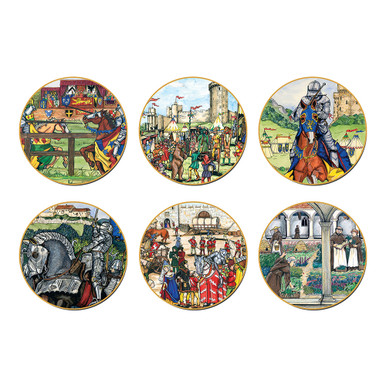 Coasters - Medieval mixed pack of 48