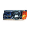 Mack Granite CV713 Vision Aftermarket Headlight Assembly Set Chrome - Raney's Truck Parts