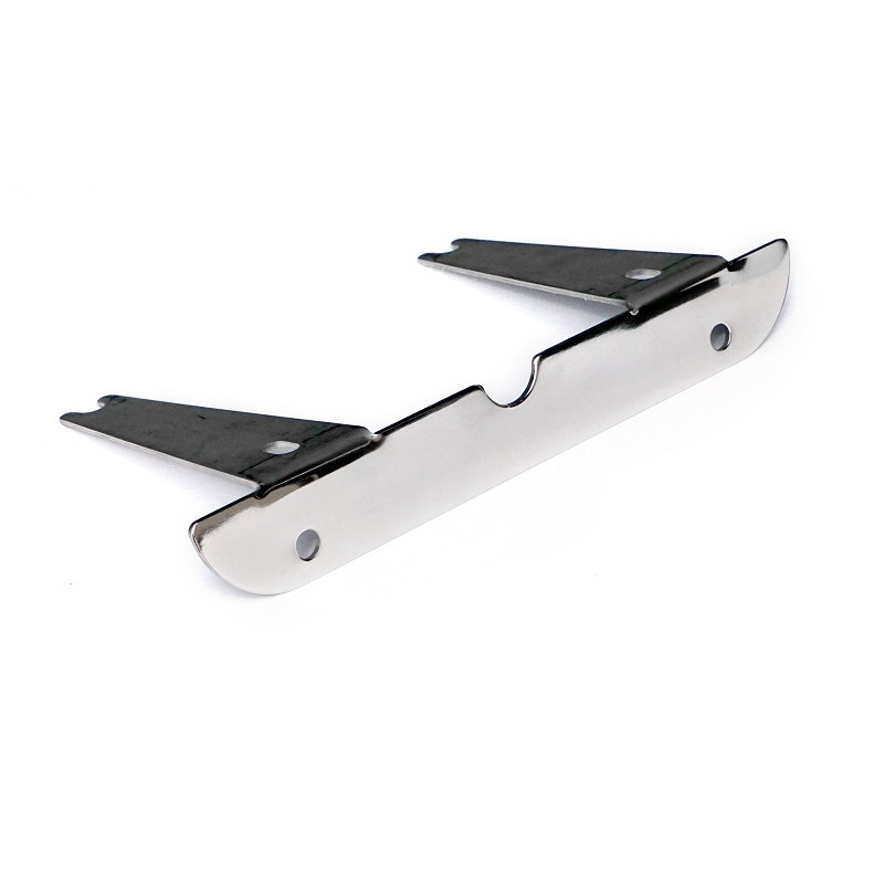 Stainless Steel Under Bumper Mount Single License Plate Holder By ...