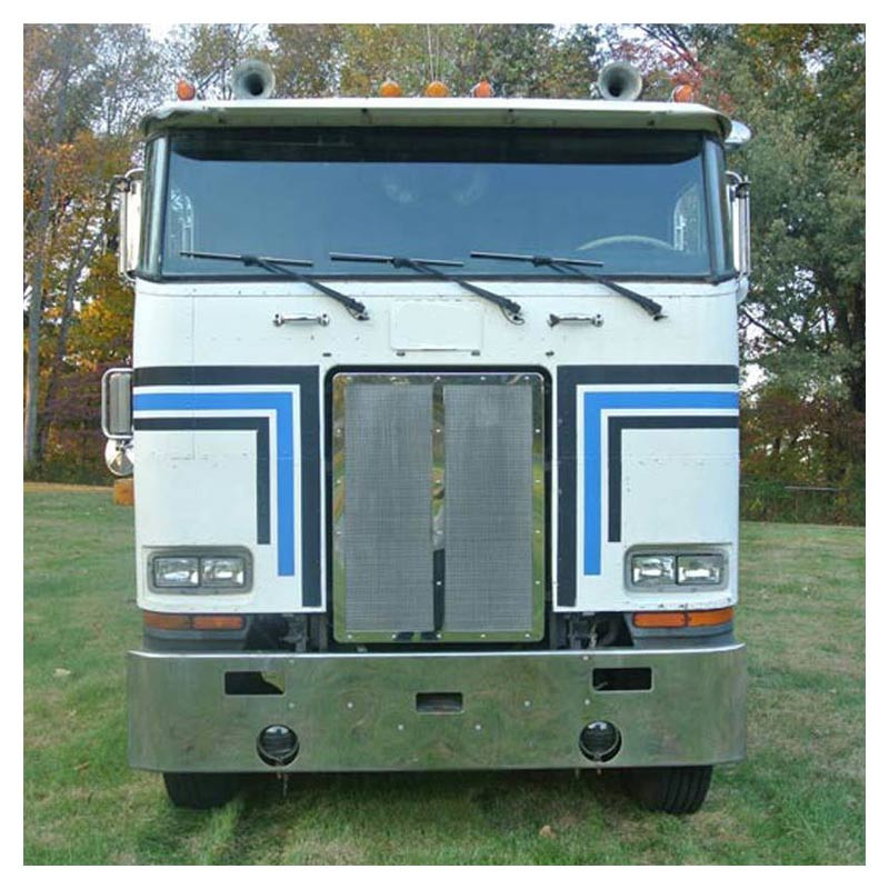 Peterbilt 362 Chrome Boxed End Bumper By Valley Chrome - Raney's Truck ...