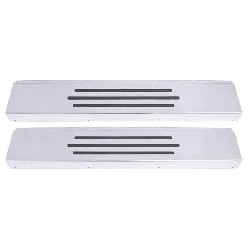 Stainless Steel Step Plates by Roadworks - Raney's Truck Parts