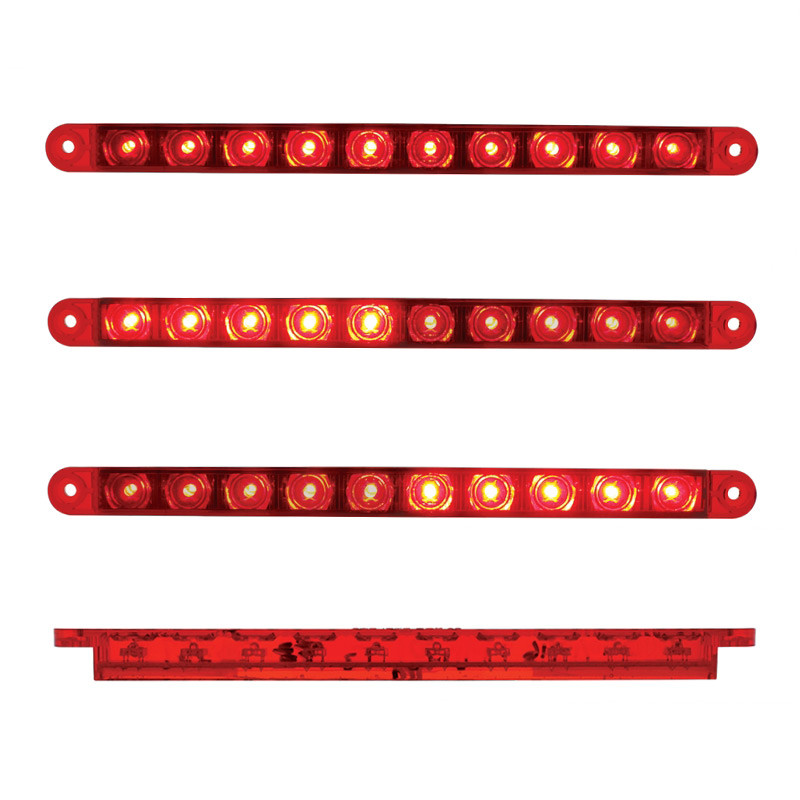 Grote 4" SuperNova Red LED STT Light - Raney's Truck Parts
