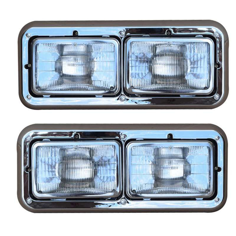 Freightliner Classic FLD-SD Black Projector Headlight Assembly With ...