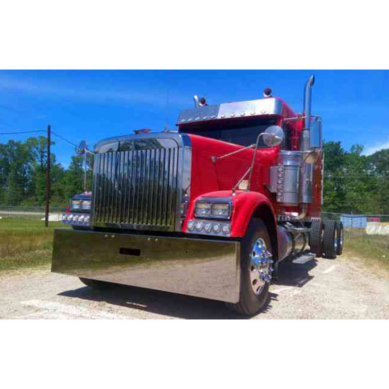Freightliner Classic & Cabover Chrome Bumper Rolled End By Valley ...