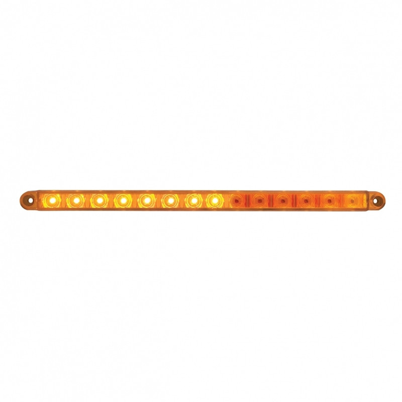 12" Double Face LED Light Bar Amber Front Amber Back - Raney's Truck Parts