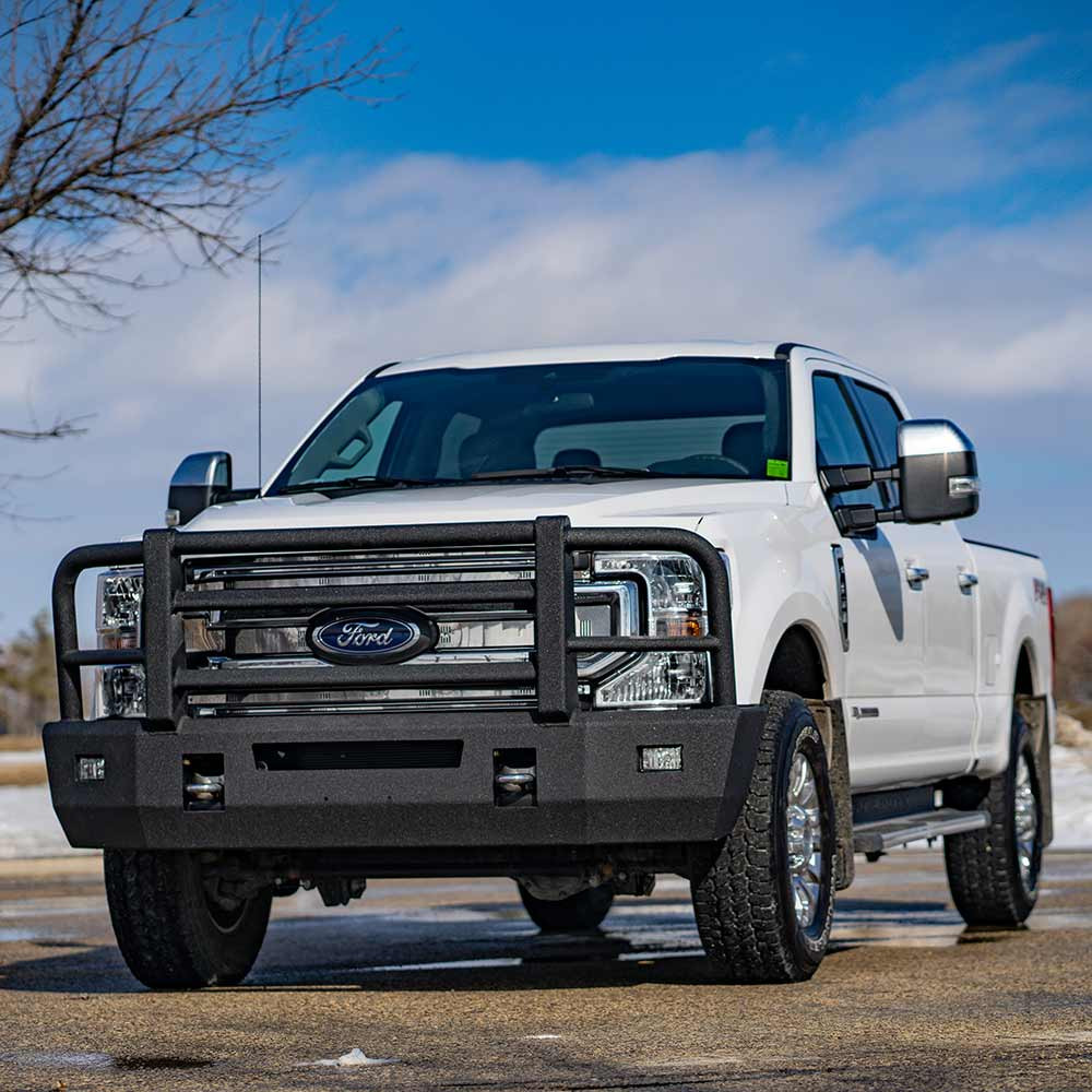 Ford F450 F550 Super Duty Herd Aero LT PLUS Bumper Grille Guard - Raney ...