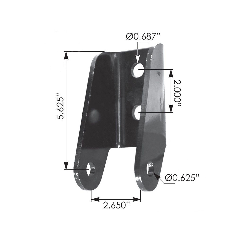 Hendrickson Upper Shock Bracket 57322003 57322-003 - Raney's Truck Parts