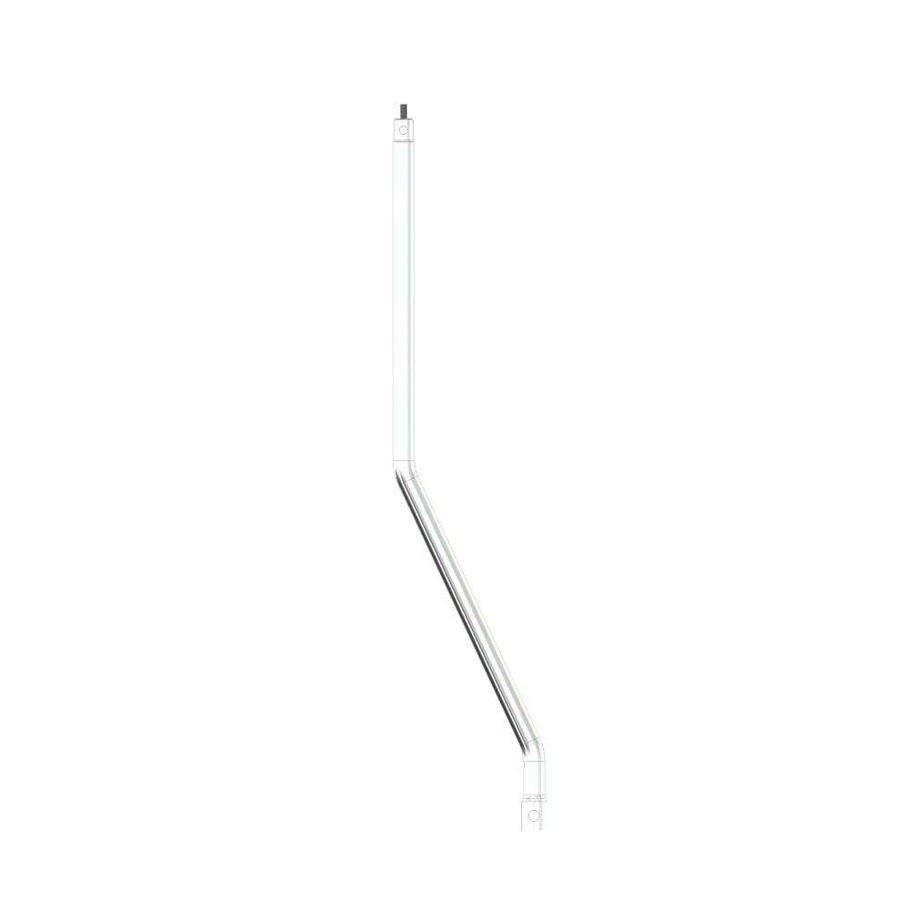 Peterbilt 379 389 Polished Stainless Steel Double Bend Shifter by ...