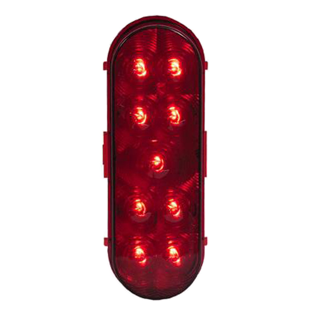 9 LED 4" Round Lightning Series Stop Tail Turn Light By Maxxima - Raney ...