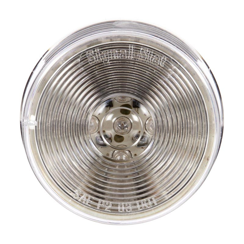 LED Signal Stat Marker-Clearance 2 1/2" Lamp With Reflective Lens 1052A ...