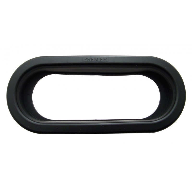 Stainless Steel Oval Light Bracket With Flange - Raney's Truck Parts