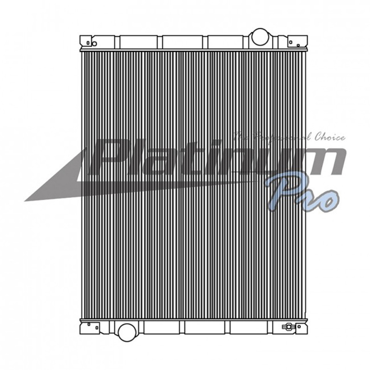 International 8000 & 9000 Series Radiator 1989-1993 - Raney's Truck Parts