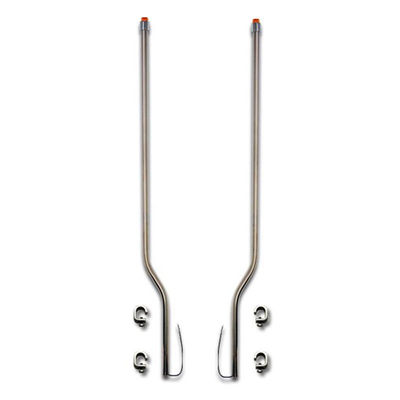 Western Star 4900EX Stainless Steel LED Bumper Guide - Raney's Truck Parts