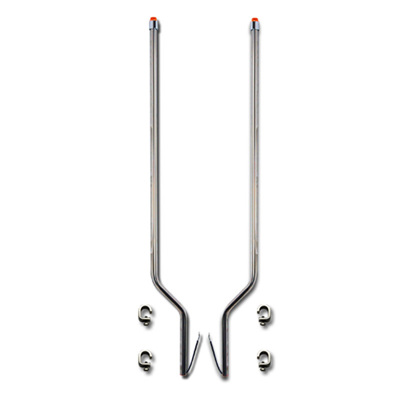 Western Star 4900SB Stainless Steel LED Bumper Guide - Raney's Truck Parts
