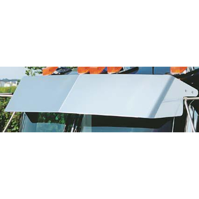 Kenworth Blind Mount 13" Drop Visor For Curved Windshields By RoadWorks - Raney's Truck Parts