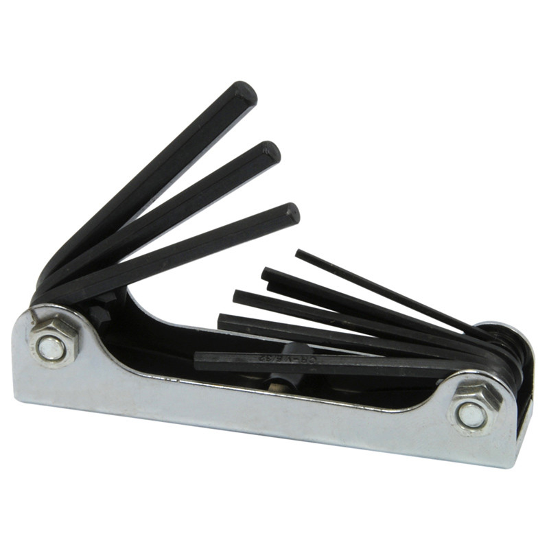 RoadPro Folding Allen Wrench Hex Key 9 Piece Set - Raney's Truck Parts