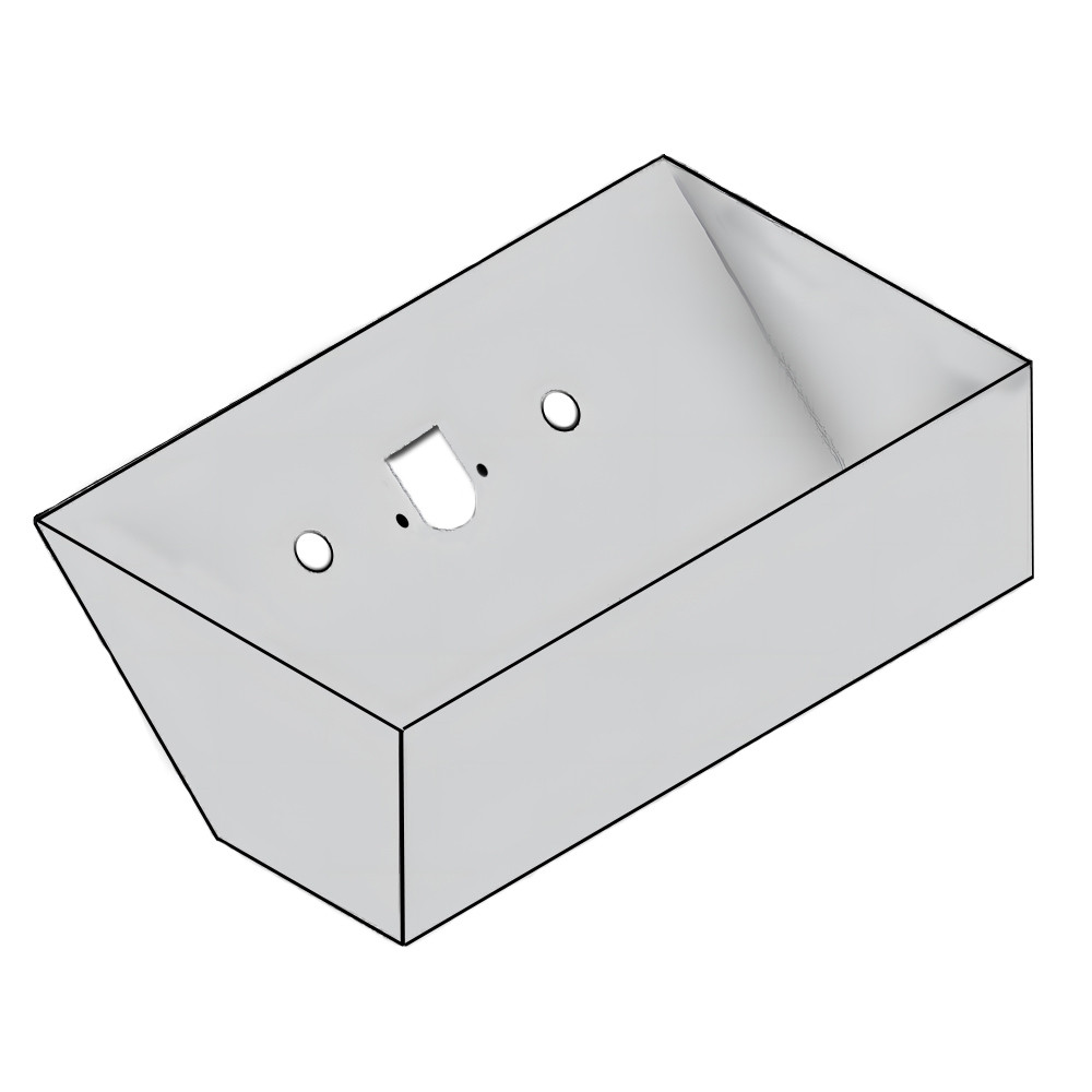Universal Recessed Airline Box With Flange By Iowa Customs - Raney's ...