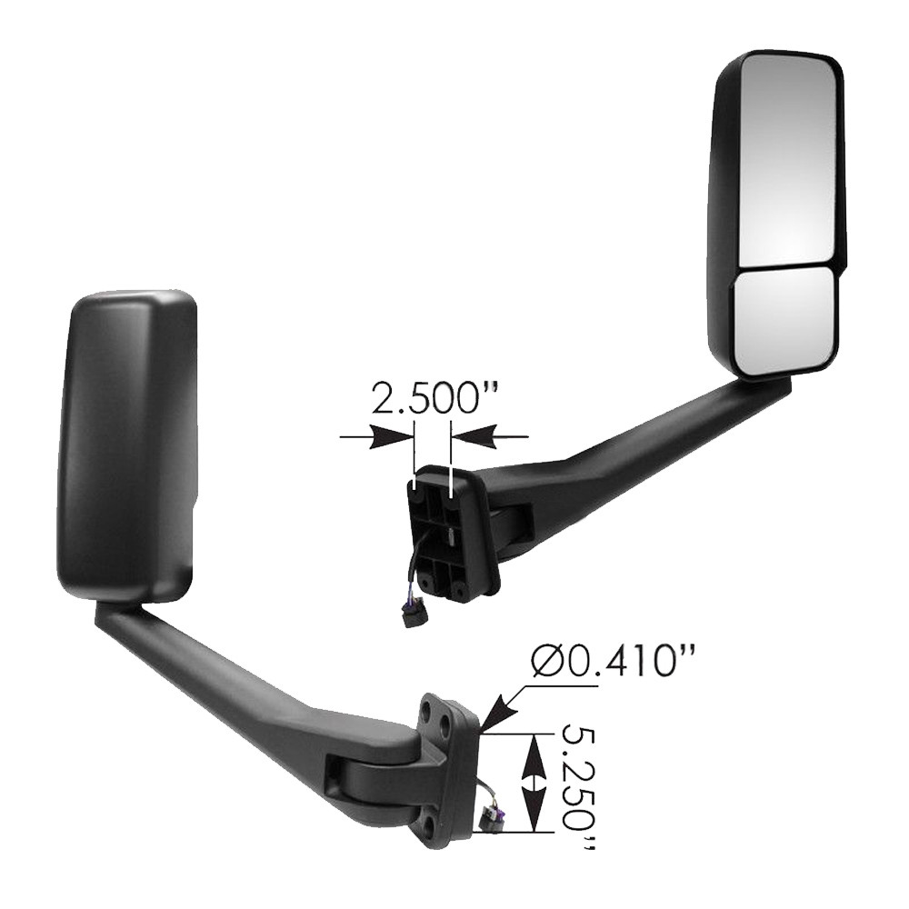 Chevrolet GMC Heated Mirror Assembly 25826344 25826337 - Raney's Truck ...