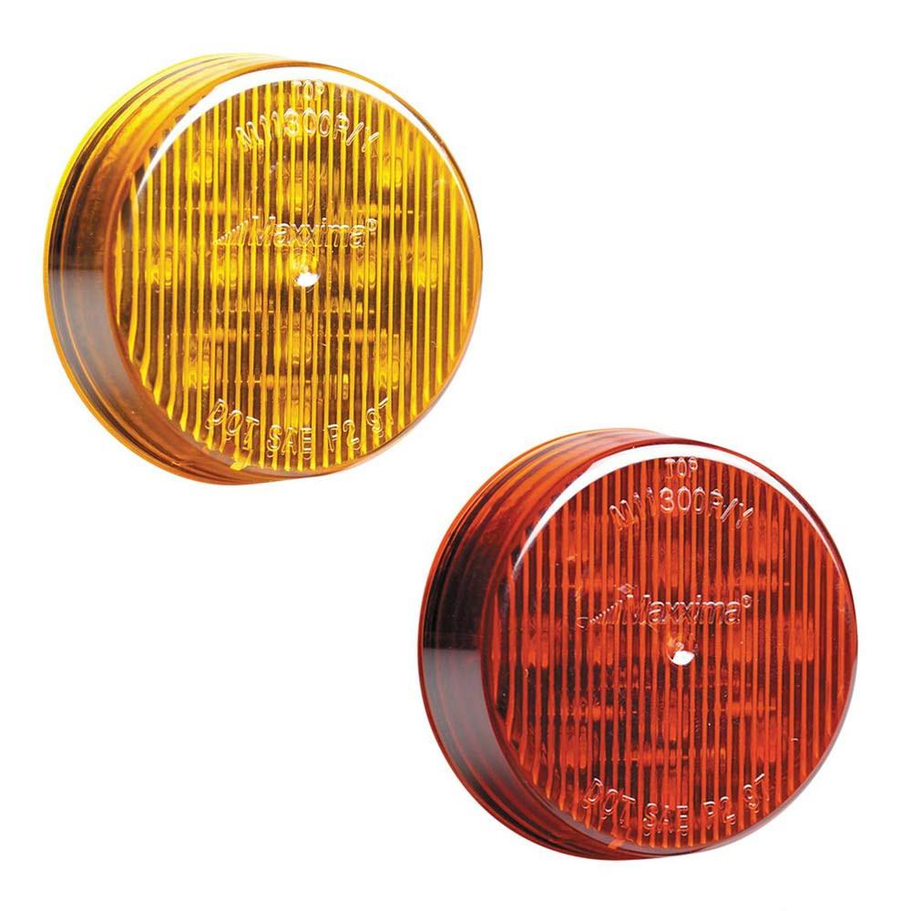 2 1/2" Round Clearance Marker LED Light by Maxxima - Raney's Truck Parts