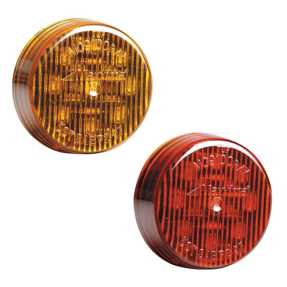 2" Round Clearance Marker LED Light by Maxxima - Raney's Truck Parts