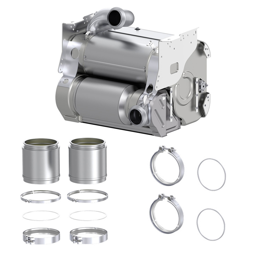 Freightliner Western Star Detroit Diesel OneBox Exhaust System ...