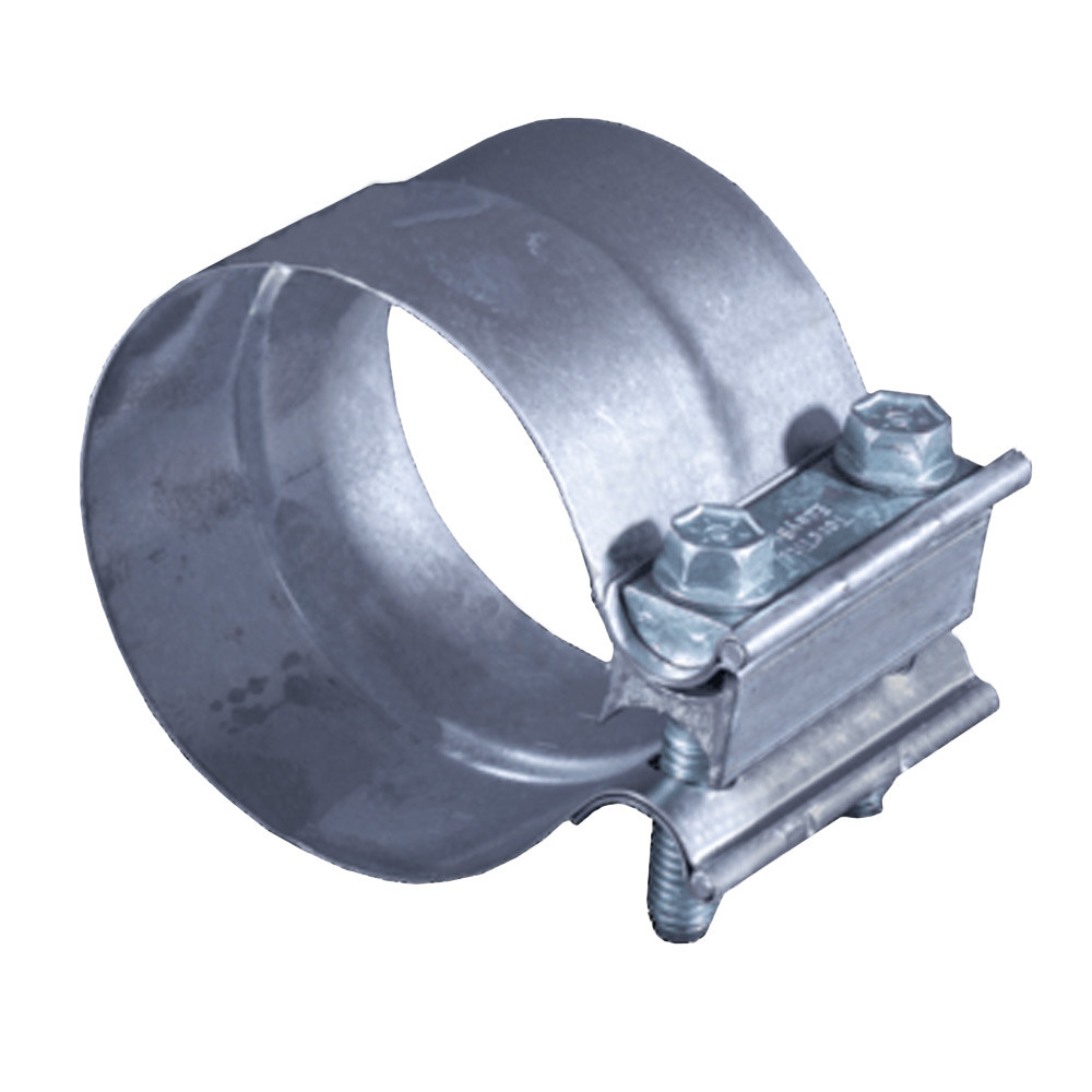 3.5" Aluminized Pre-Form Exhaust Clamp - Raney's Truck Parts
