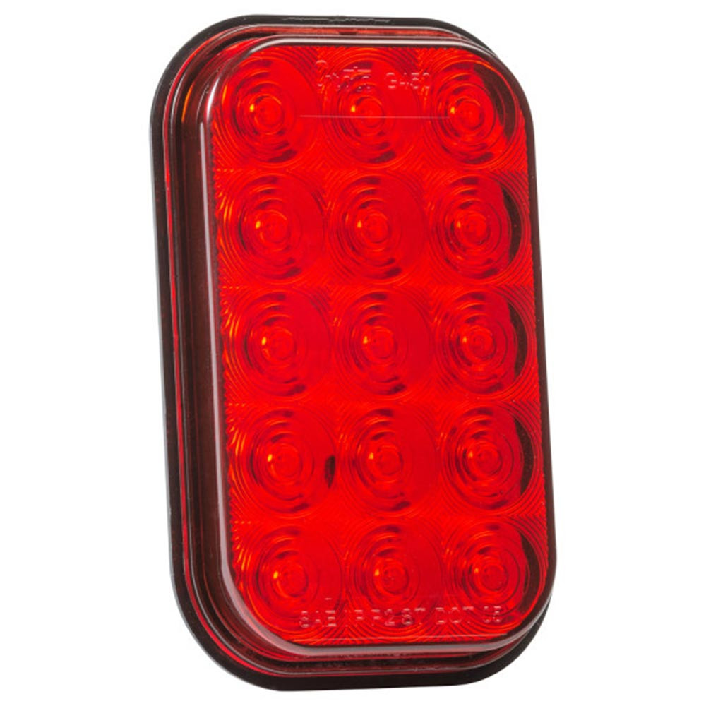 Grote Hi Count Rectangular Red LED STT Light - Raney's Truck Parts
